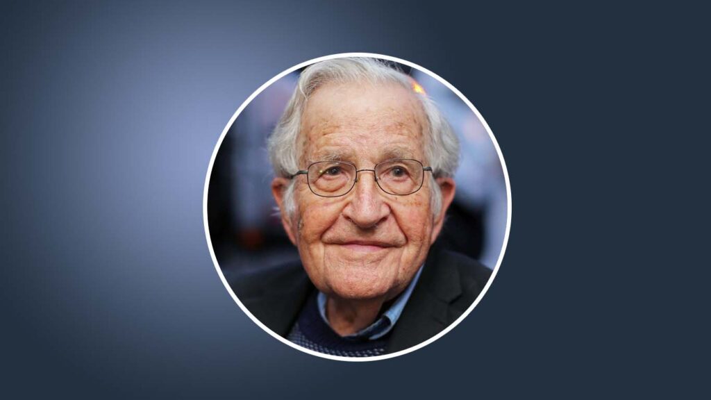 Avram Noam Chomsky Profile of a Linguistic and Driver of Social Justice ...
